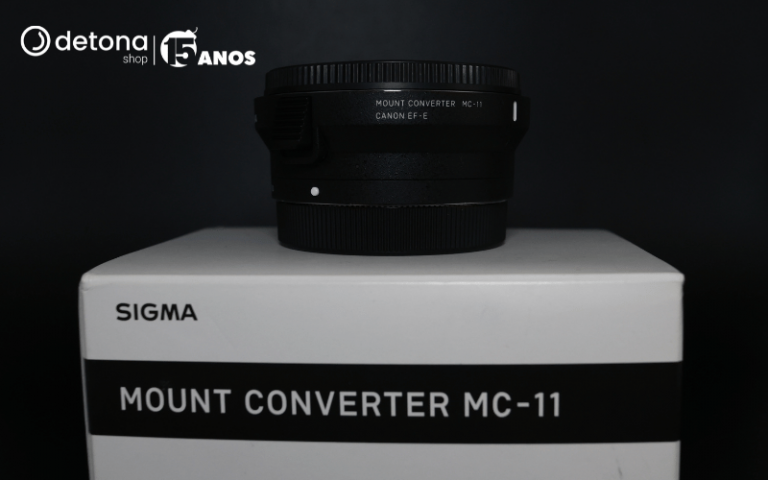 Adaptador SIGMA MC-11 - Review Completo - Detona Blog